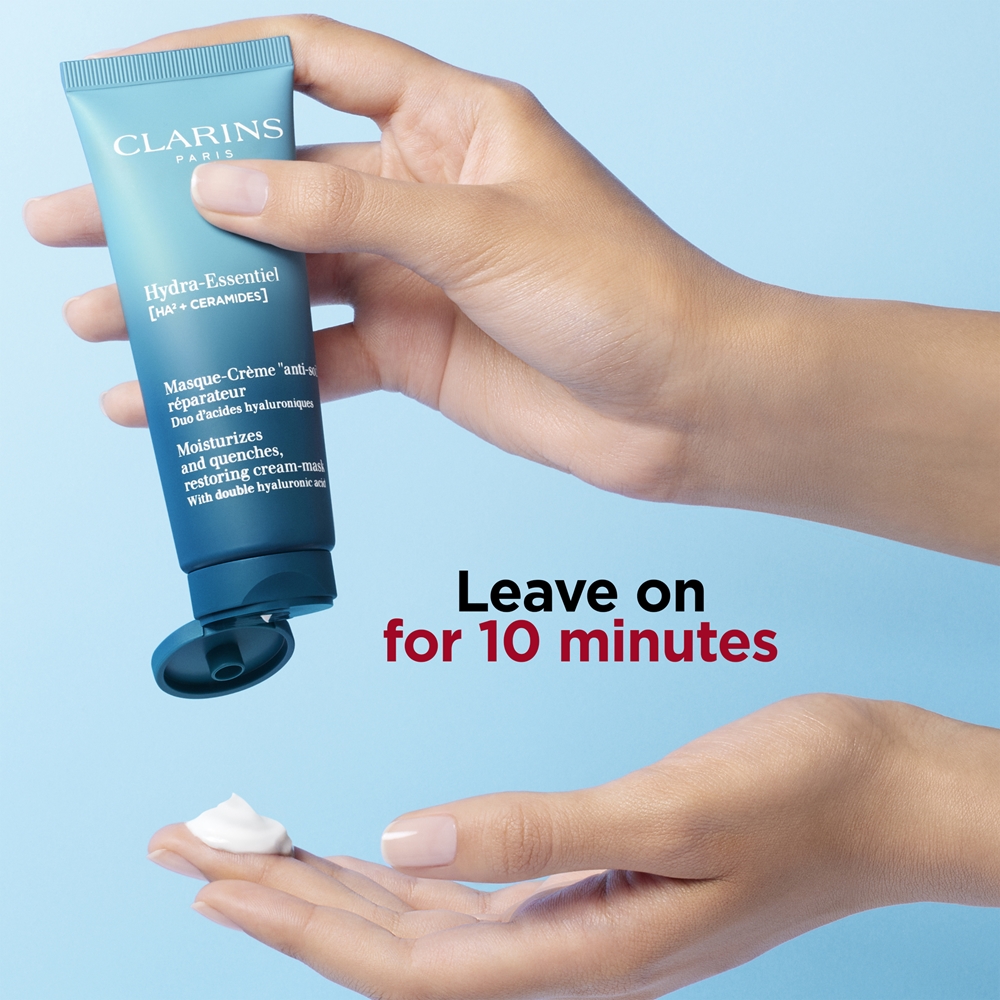 Clarins Hydra-Essentiel [HA²] Mask mascarilla facial hidratante | notino.es